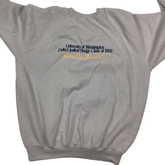 Hanes | Shirts | Vintage 992 University Of Washington Delta Epsilon ...